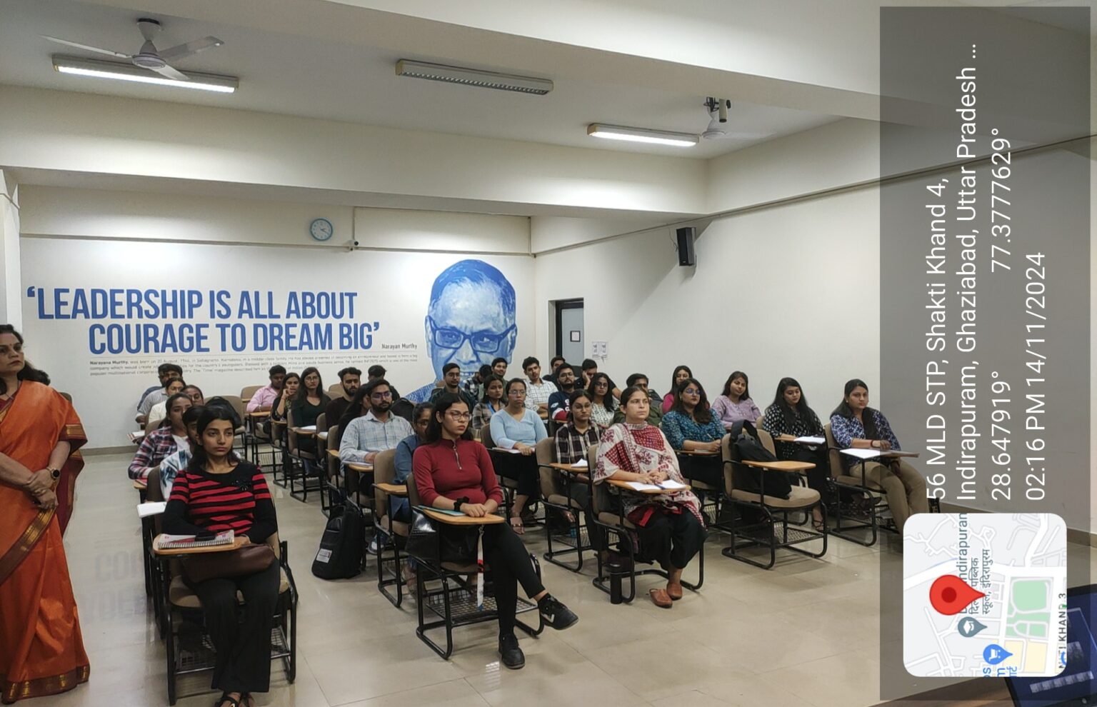 From Idea to Impact: A Motivational Session by Dr. Harinath at JIM