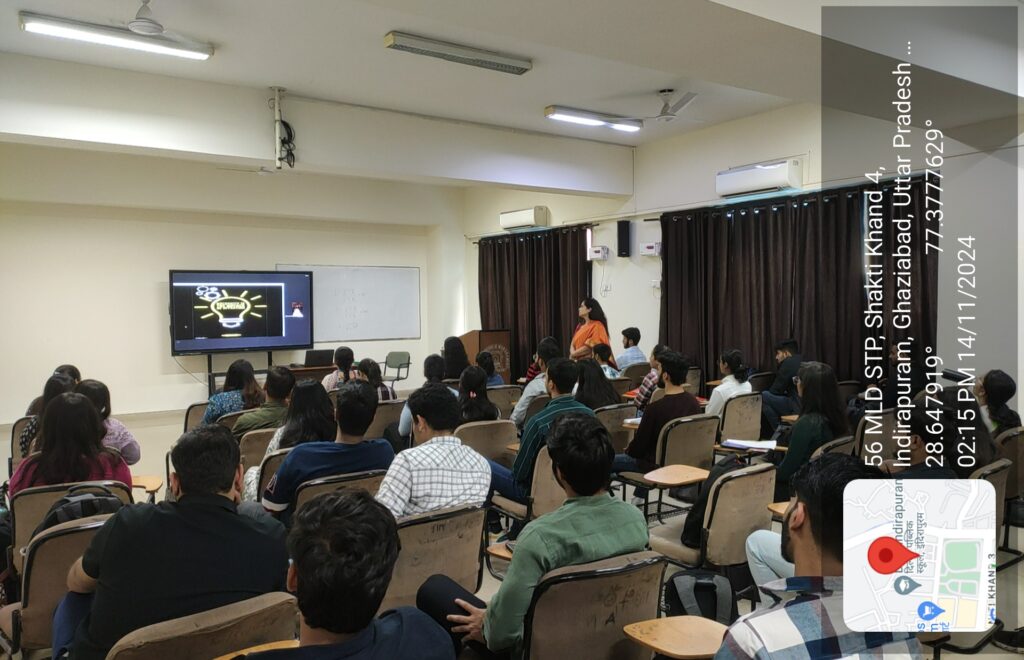 From Idea to Impact: A Motivational Session by Dr. Harinath at JIM