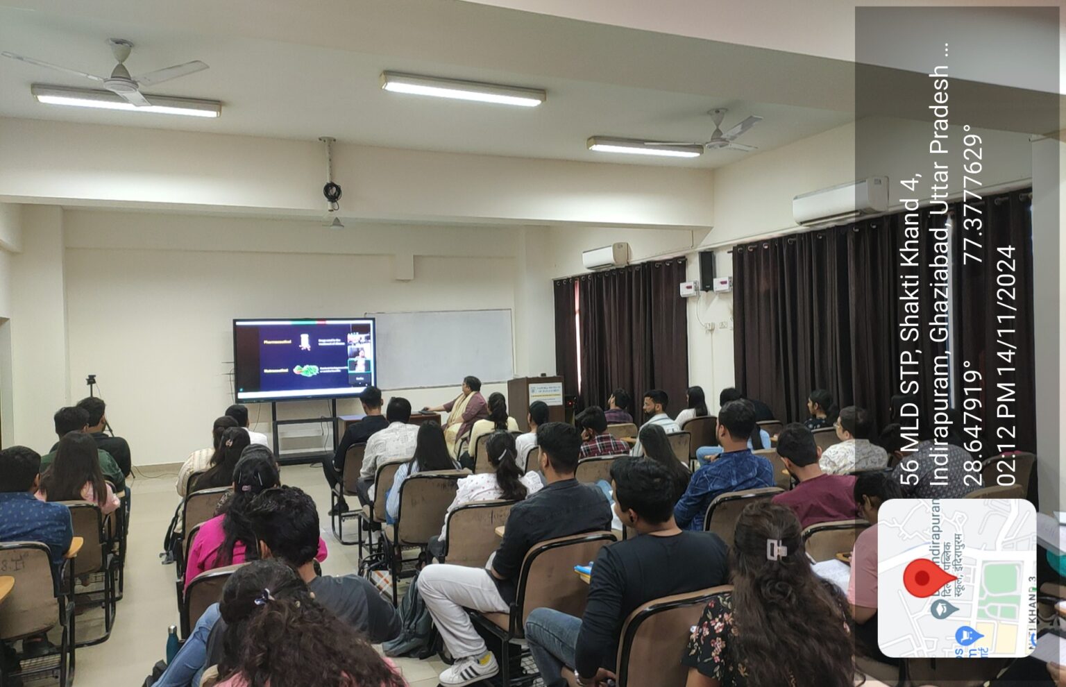 From Idea to Impact: A Motivational Session by Dr. Harinath at JIM