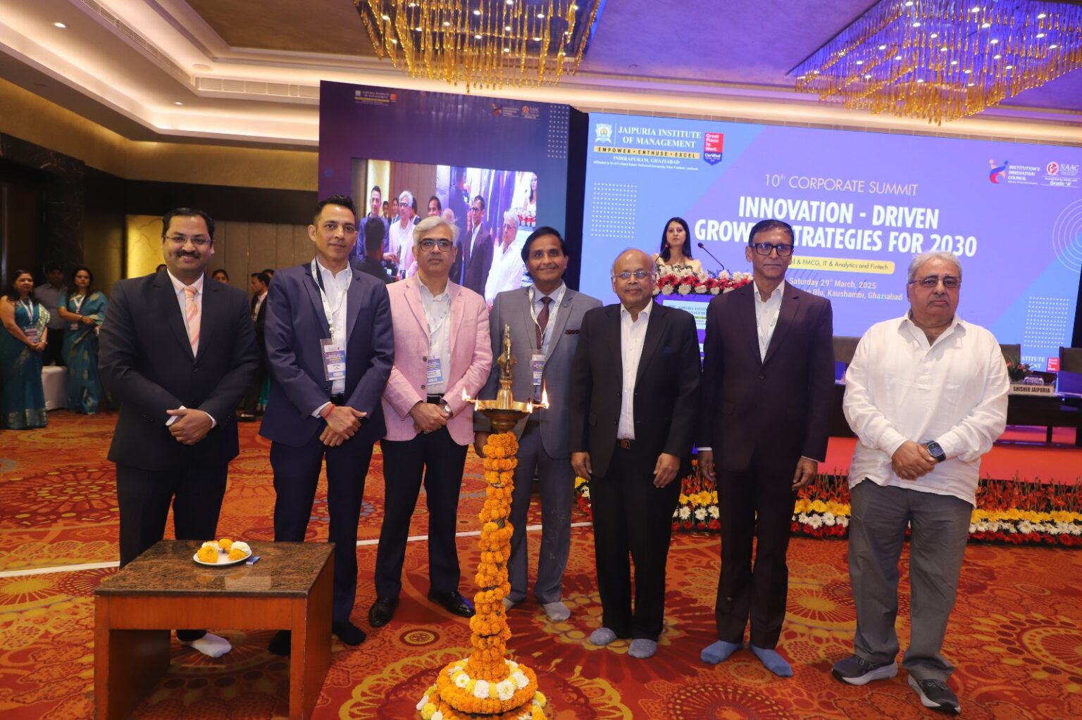 10th Corporate Summit at Jaipuria Institute of Management, Ghaziabad ...