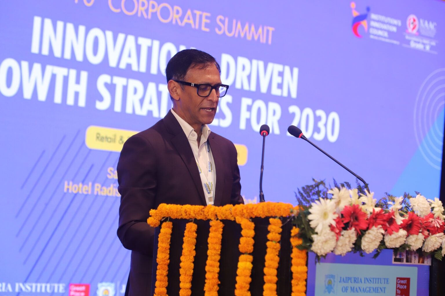 10th Corporate Summit at Jaipuria Institute of Management, Ghaziabad ...