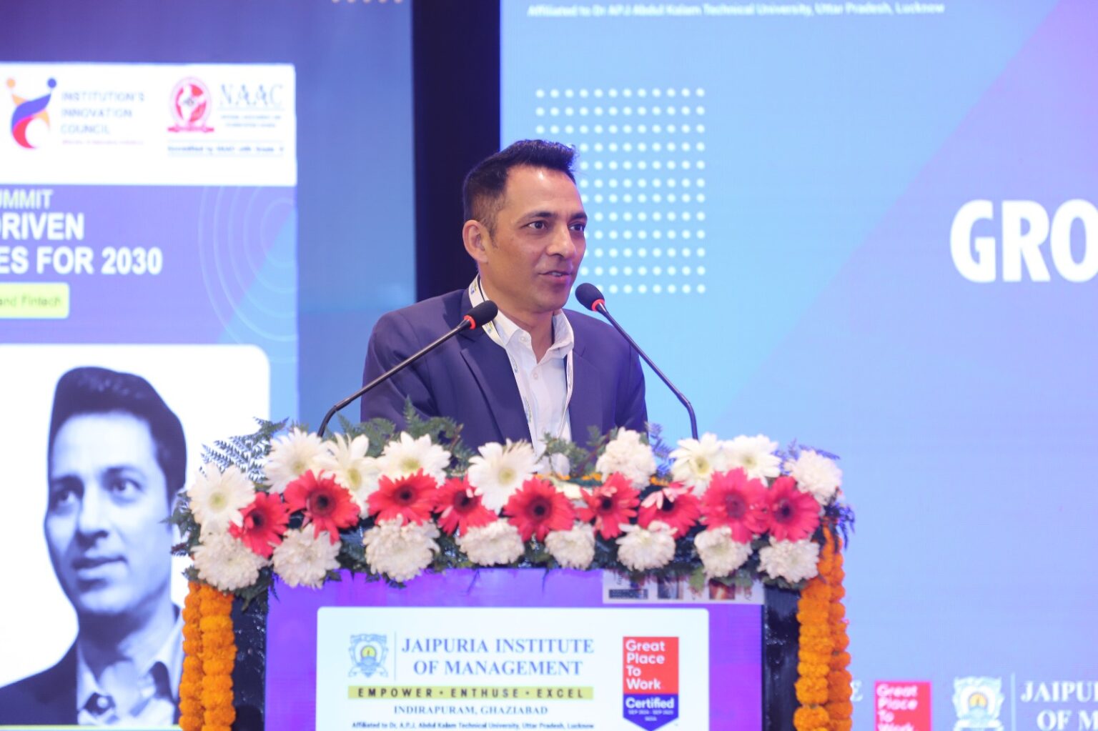 10th Corporate Summit at Jaipuria Institute of Management, Ghaziabad ...